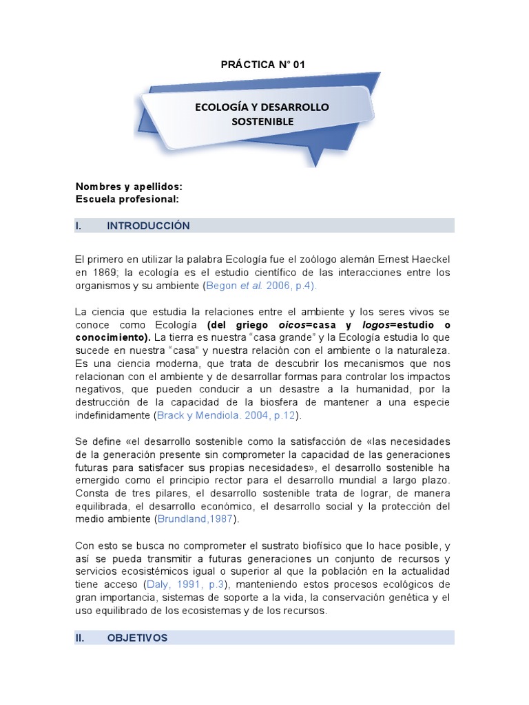 Practica 1-Conceptos Basicos | PDF | Ecología | Ecosistema