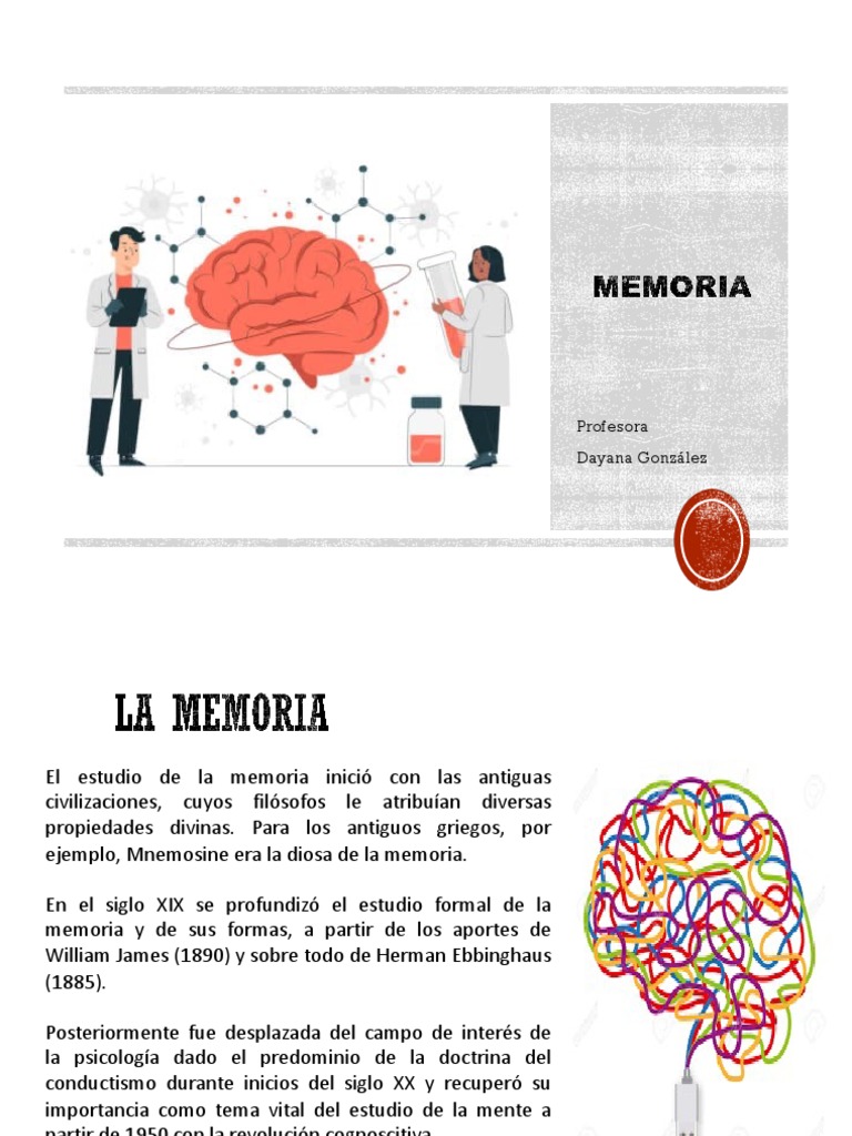Memoria - Tipos de Memoria | PDF | Memoria | Ciencia cognitiva