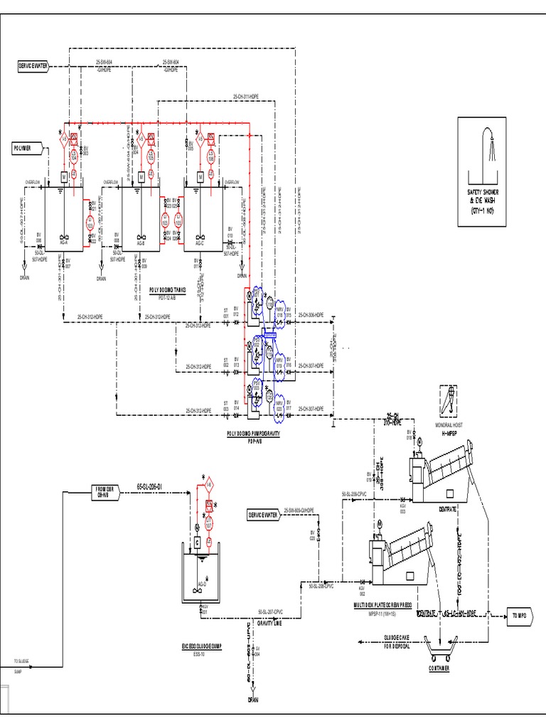 P&ID - Poly Dosing Pump | PDF | Water Pollution | Water Treatment