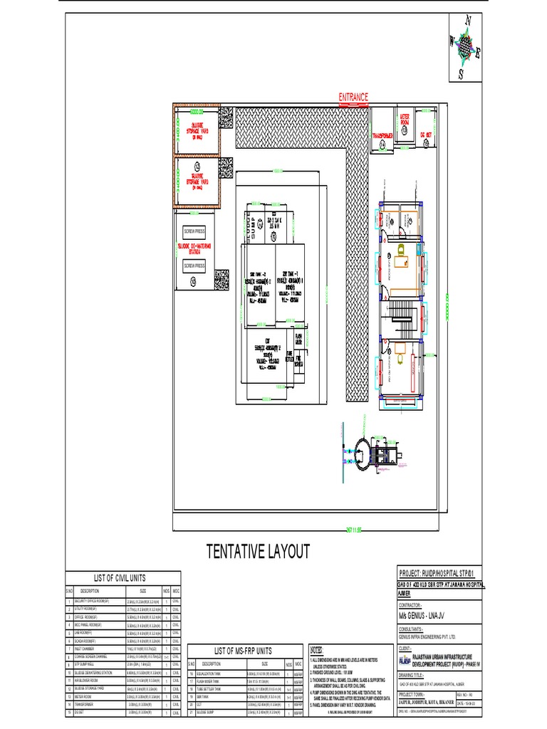 400 KLD STP Layout | PDF