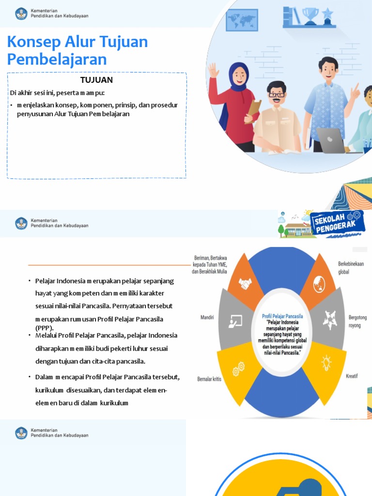 Penyusunan Alur Tujuan Pembelajaran | PDF