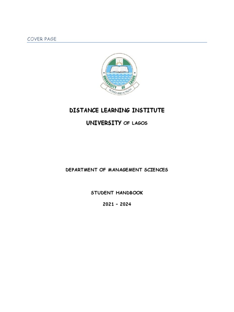 Handbook Management Sciences 2021 2024 | PDF | University And College ...