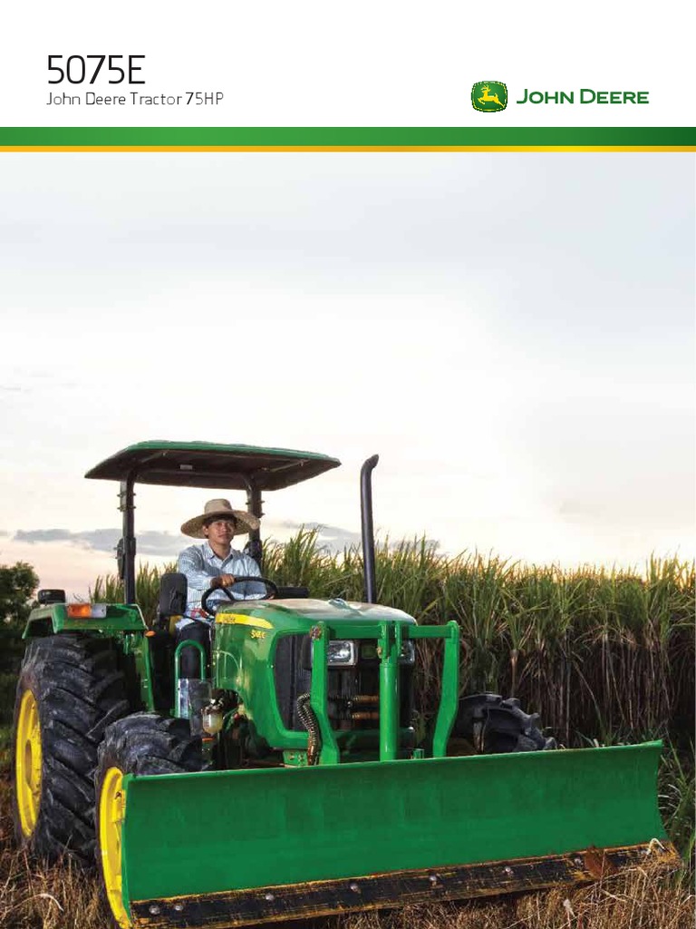 John Deere 5075E Tractor Specifications | PDF