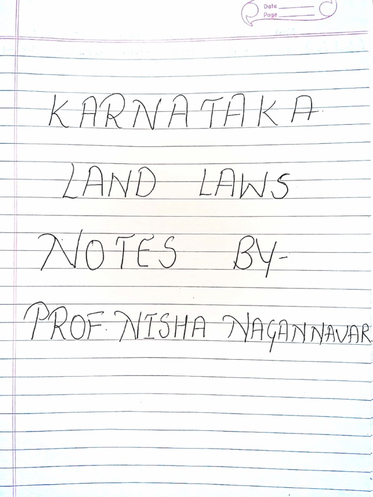 Land Law Unit 1 Compiled Notes | PDF Land Law Unit 1 Compiled Notes | PDF