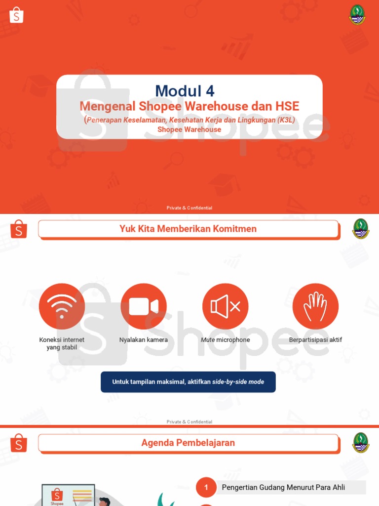 Modul 4 - Mengenal Shopee Warehouse | PDF