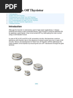 What Is GTO - Types, Construction, Working and Applications | PDF ...