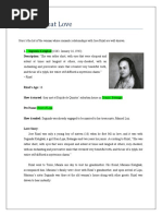 Jose Rizal Previous Girlfriends in Chronological Order | PDF | Spanish ...