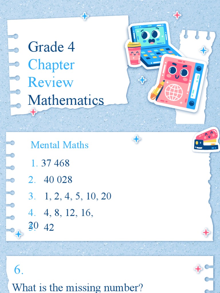 Review CH 1 & 2 - Grade 4 | PDF | Self-Improvement