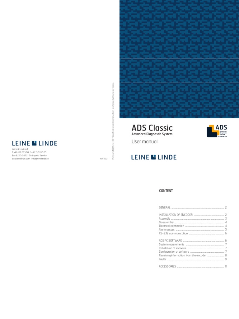 ADS Classic Manual Eng | PDF | Computer Engineering | Equipment