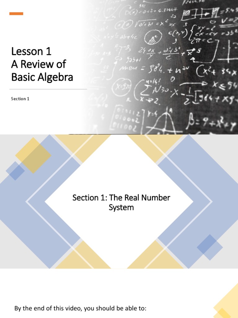Lesson 1 Part 1 1 Pdf Numbers Real Number 4663
