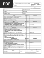 Electrical Tools Inspection Checklist | PDF