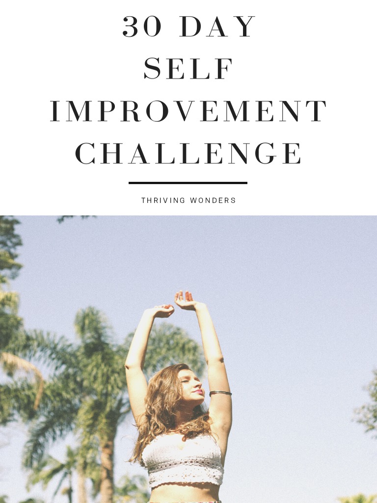 30 Day Self Improvement Challenge | PDF
