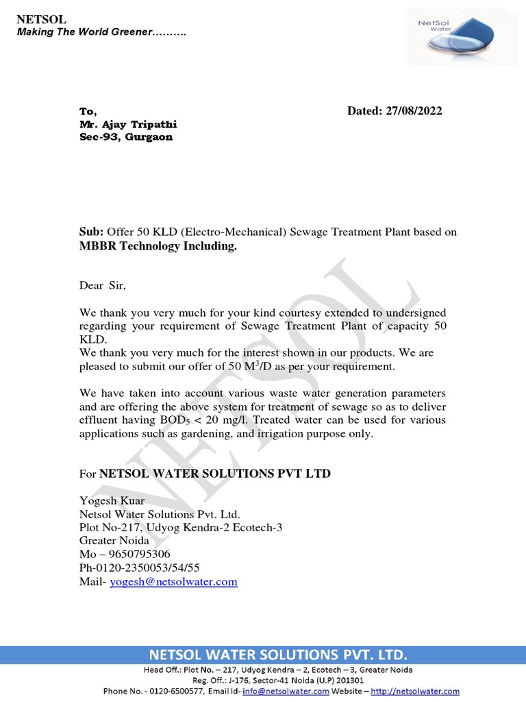 1295 - Offer 50 KLD Package Type STP 27.08.2022 - Removed | PDF