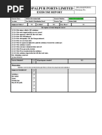 Emergency Mock Drill - Sample | PDF | Emergency | Emergency Evacuation