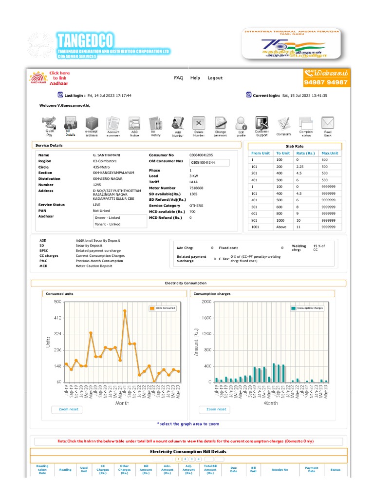 TANGEDCO Online Payment | PDF | Cheque | Money