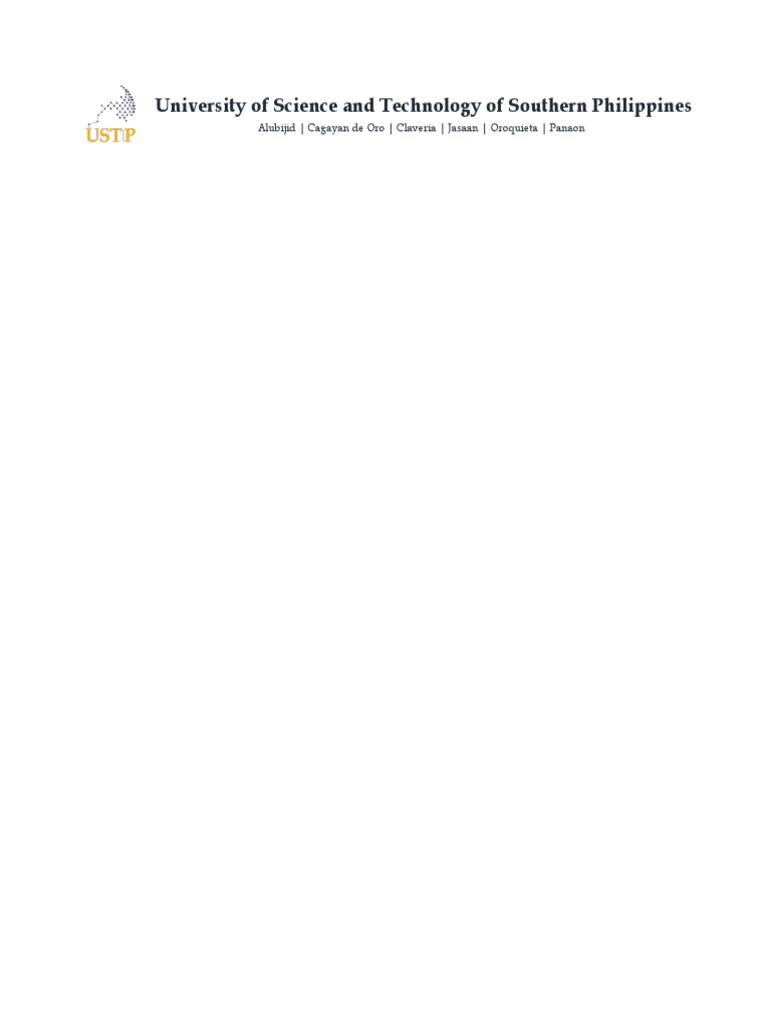 Ustp Letter Head | PDF