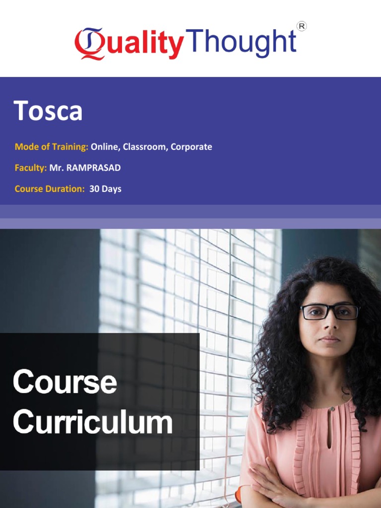 Tosca Automation Training Guide | PDF | Internet Of Things | Selenium ...