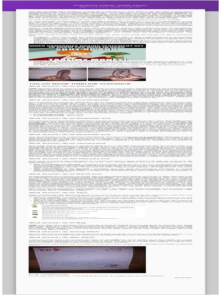 Freshman Guide - Cracking GSoC Wide Open | PDF | Computing | Software Engineering