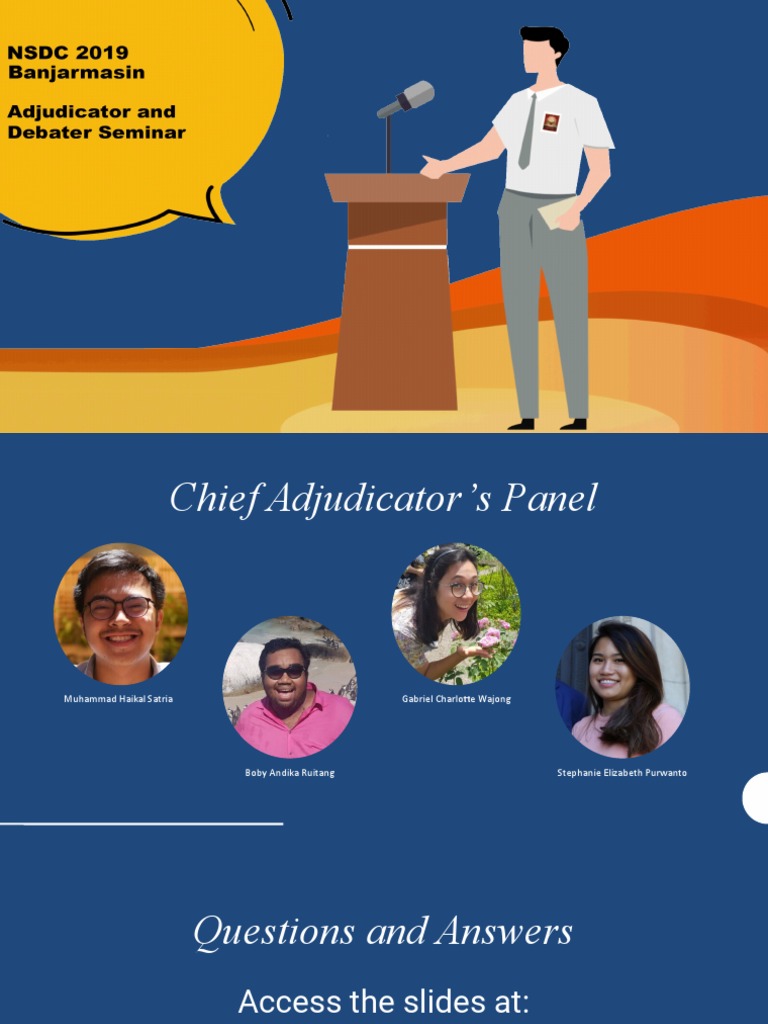 Adjudication Training Material | PDF | Argument | Logic