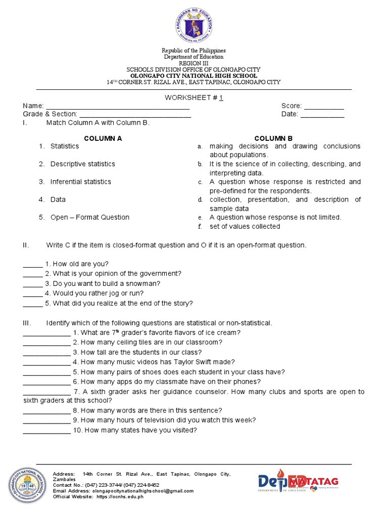 Statistics Week 1 Pdf Sampling Statistics Stratified Sampling