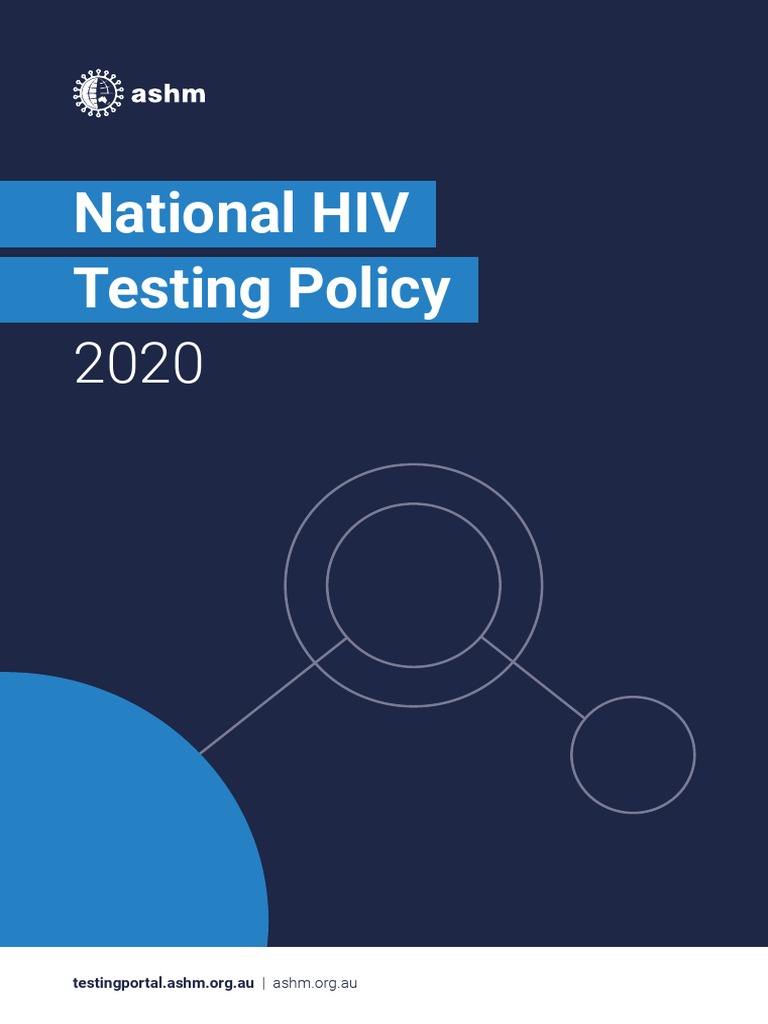Ashm National Hivtestingpolicy 2020 Hiv Pdf Diagnosis Of Hivaids Hivaids