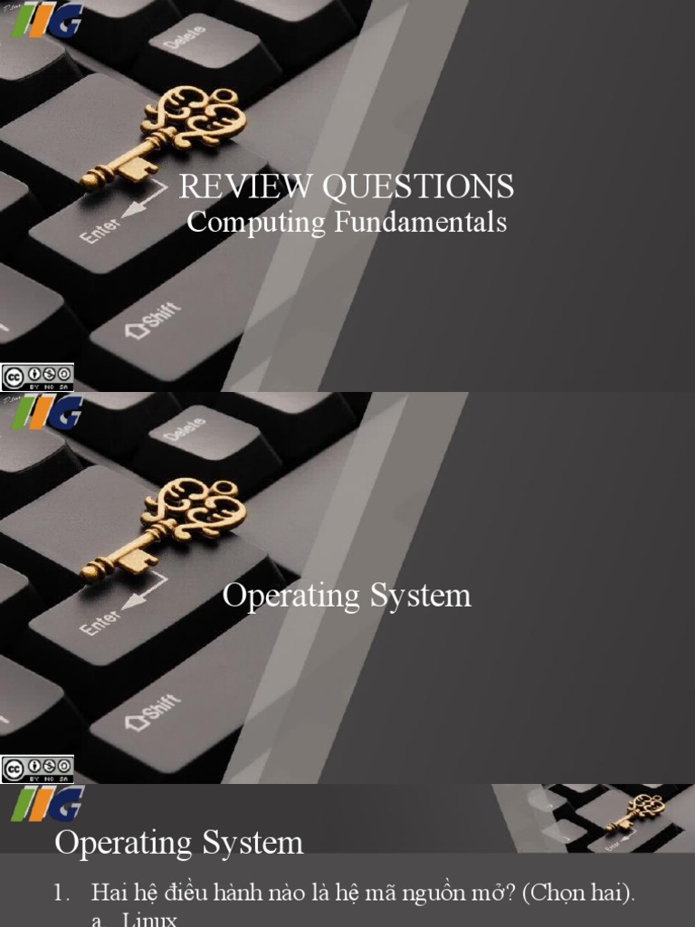 IC3 GS5 Computing Fundamentals Review | PDF