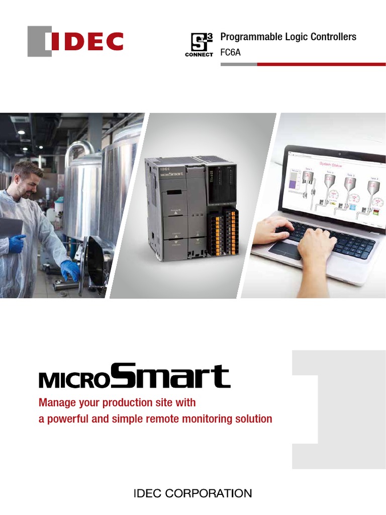 Catalog en EP1624 FC6A Datasheet | PDF | Programmable Logic Controller | Screw