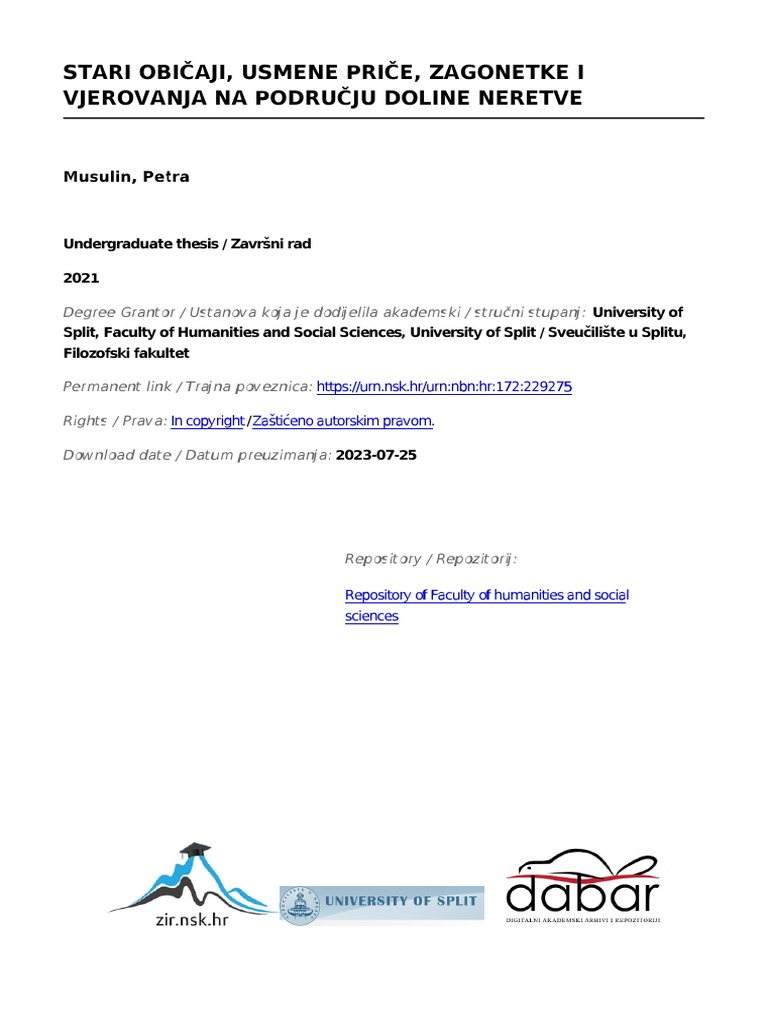 Musulin Petra-Zavrsni-Final Final 1 | PDF