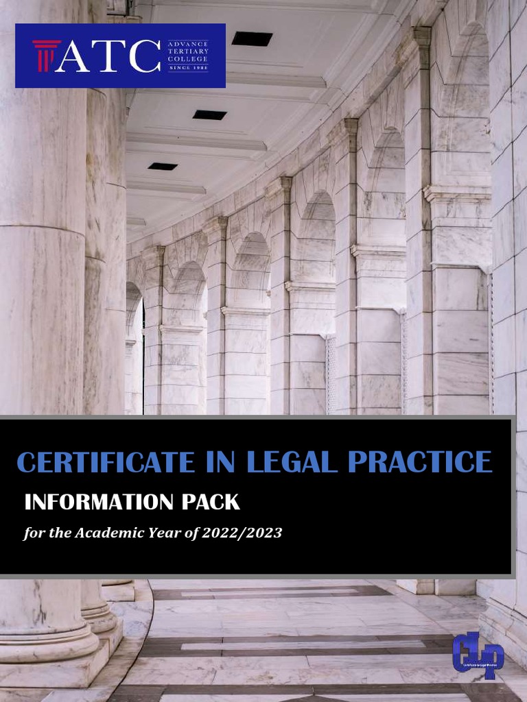 ATC CLP Info Pack 2022 2023 | PDF | Tort | Advocate