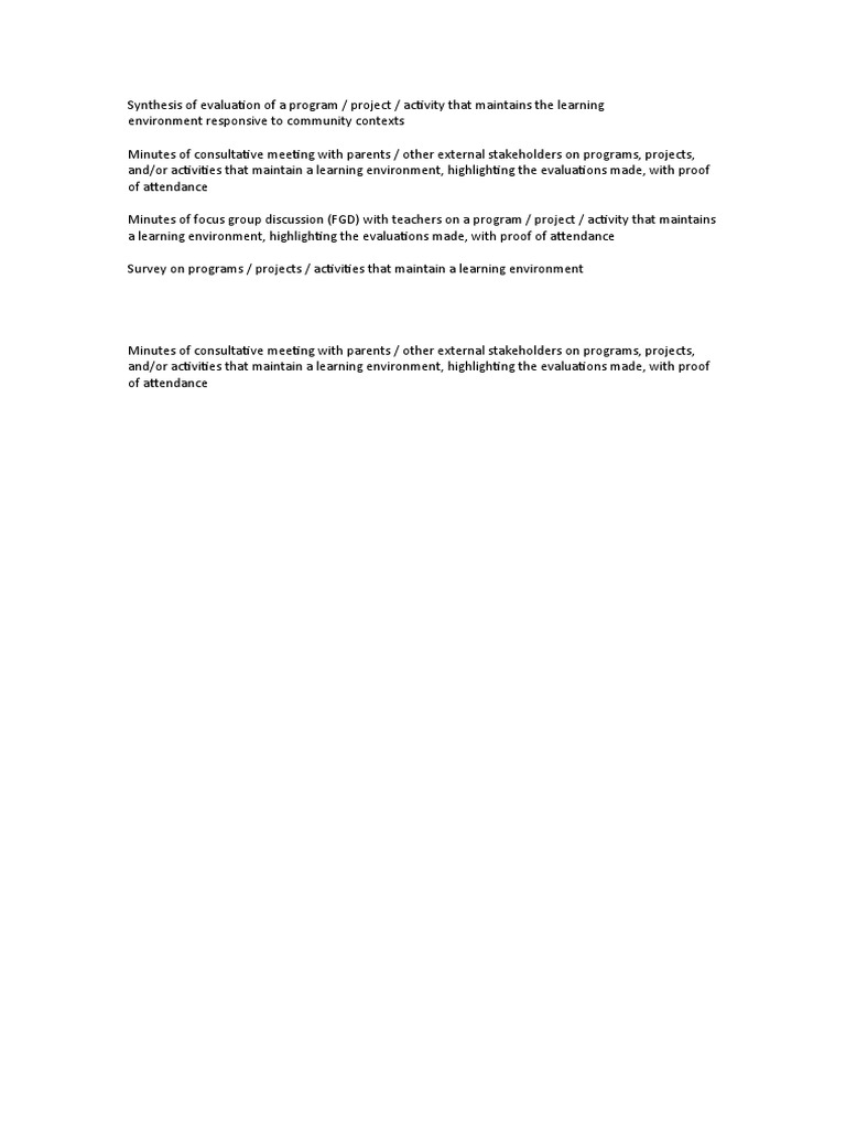 Synthesis Of Evaluation Of A Program Pdf