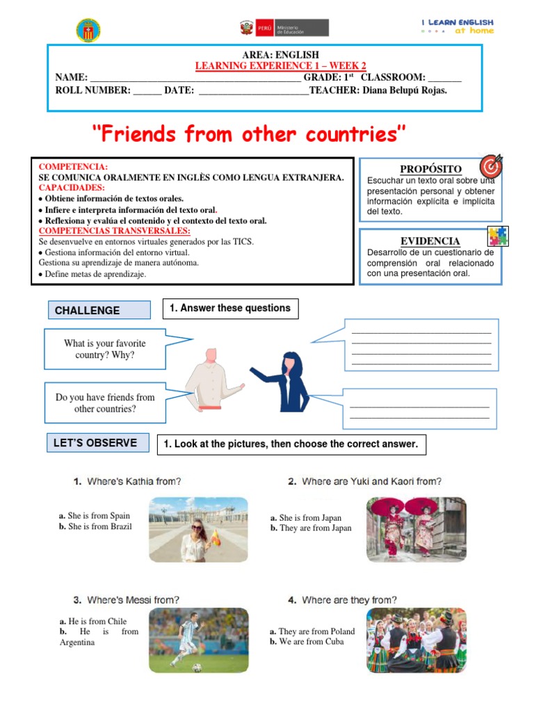 Listening Worksheet | Download Free PDF | Human Communication | Learning