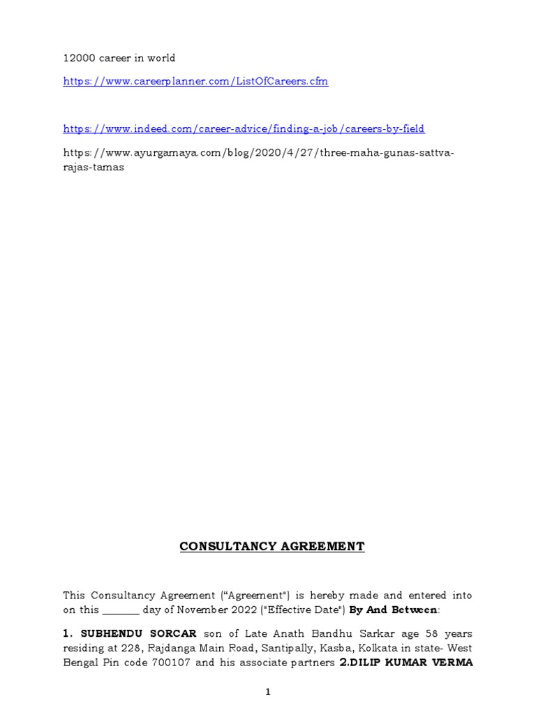 Agreement 3 Person S Ghosh | PDF | Damages | Tort