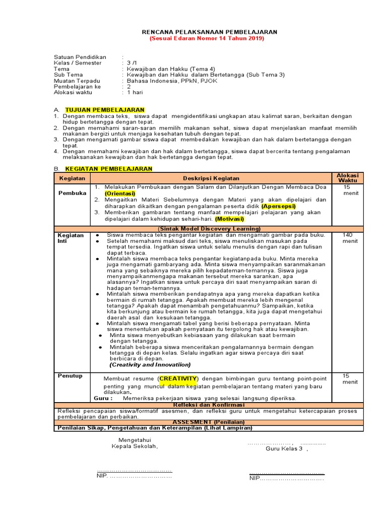 Kewajiban Dan Hakku Dalam Bertetangga Pel. 2 | PDF