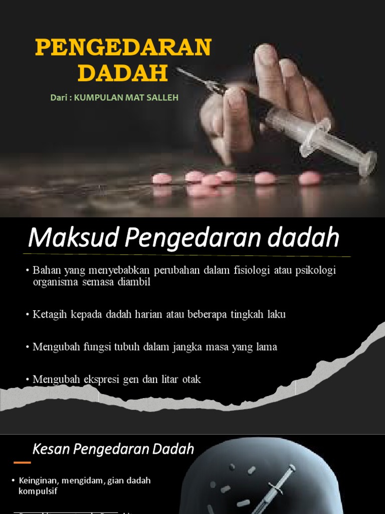 Pengedaran dadah | PDF