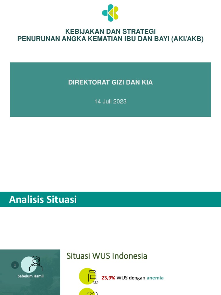 Kebijakan Dan Strategi Penurunan AKI AKB (KEMENKES) | PDF