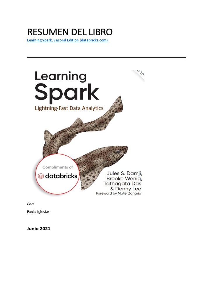 Learning Spark: Second Edition Overview | PDF | Apache Spark ...