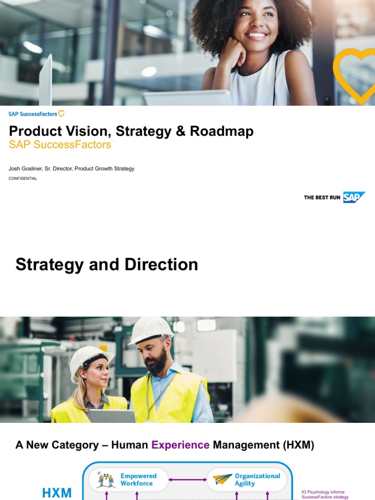 SAP Successfactors - Product Vision, Strategy | PDF | Cloud Computing ...