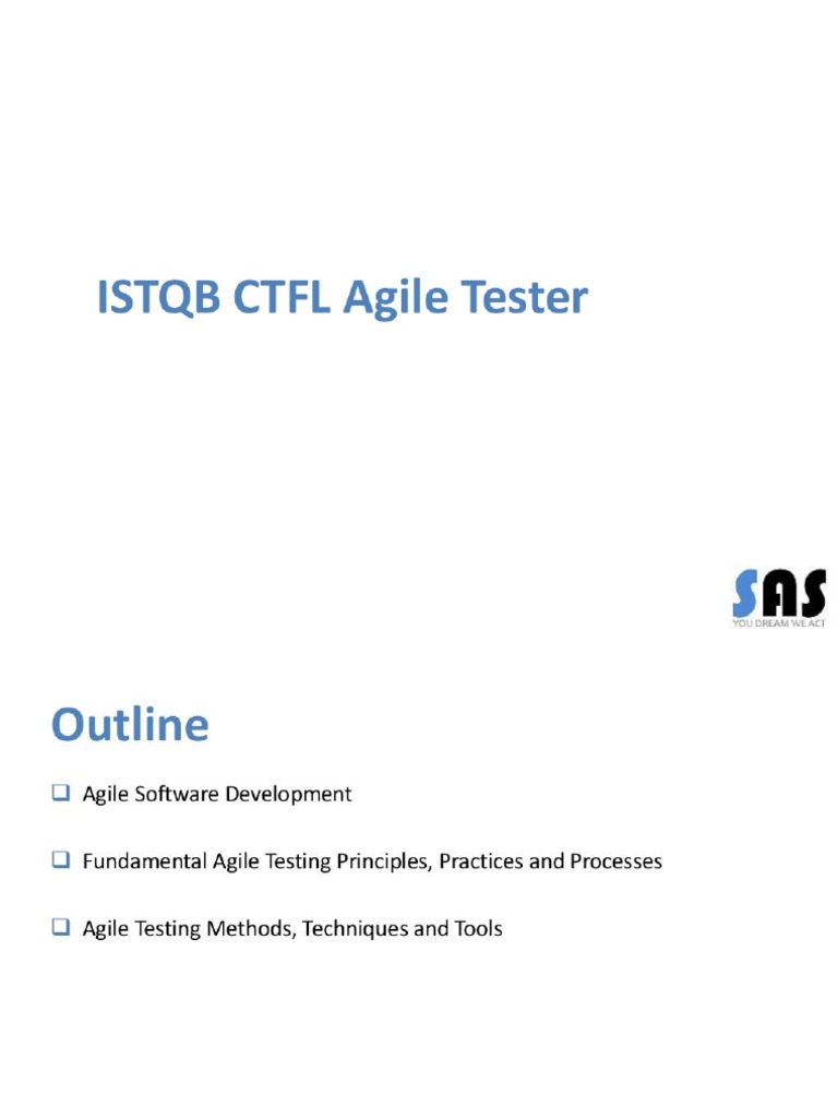 Topic 8 ISTQB CTFL Agile Tester | PDF