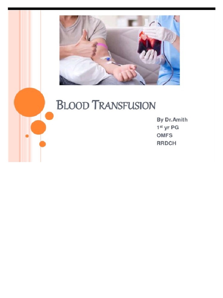 Blood Donation | PDF