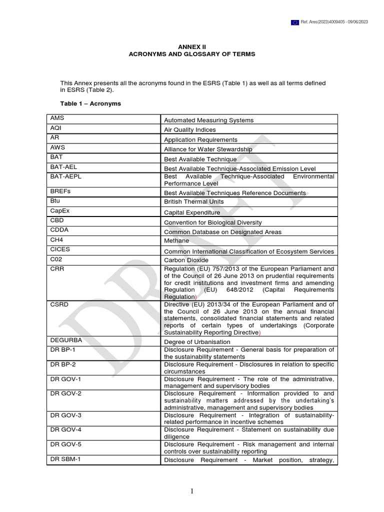 Annex 2 - Ares (2023) 4009405 | PDF | Biodiversity | Economies