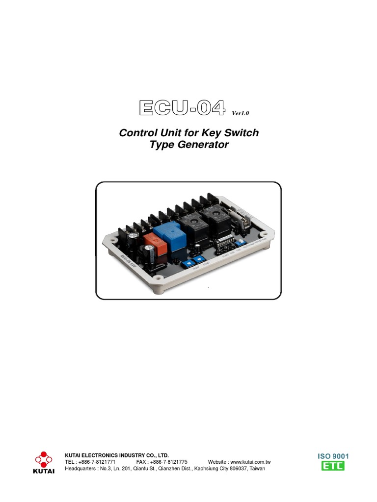 Ecu 04 Manual en | PDF | Amplifier | Alternating Current