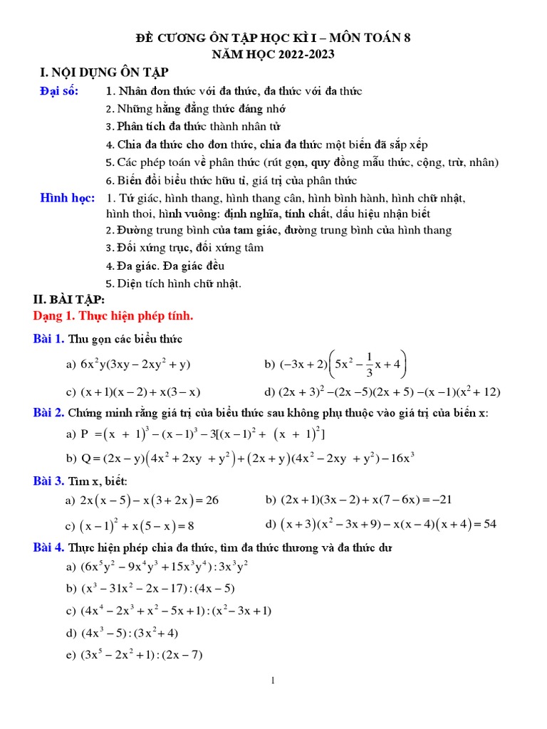 de-cuong-on-tap-ki-1-toan-8-nam-2022-2023-truong-thcs-thanh-cong-ha-noi | PDF