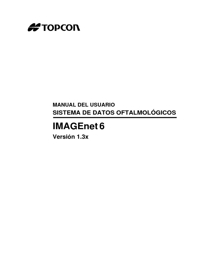 7 - SOFTWARE IMAGEnet6 v1.31 ESP | PDF | Microsoft Windows | Servidor ...