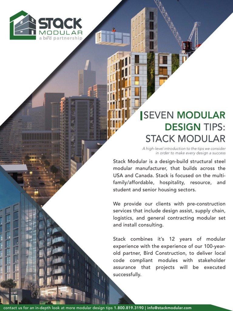 Stack Modular 7 Critical Modular Design Tips | PDF | Plumbing ...
