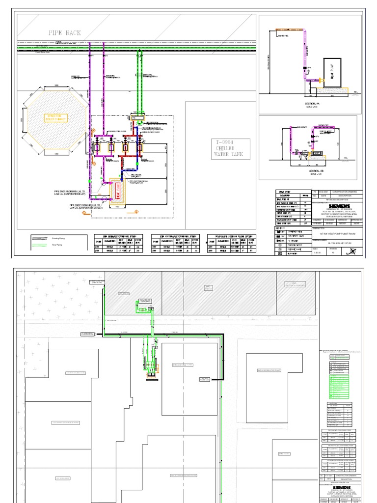 Proposed Heat Pump Schematic Drawing | PDF | Heat Pump | Building ...