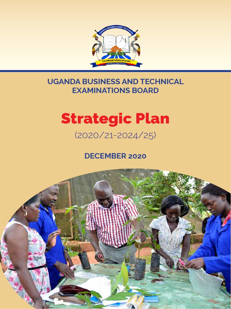 Ubteb Strategic Plan 202021 25 Finalpdf 1679030587242 | PDF | Strategic ...
