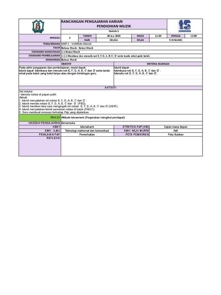 RPH MZ 2023 - RPH T5 | PDF