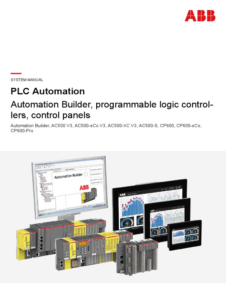 3ADR011074, 1, en - US, System - Manual - V3 | PDF | Programmable Logic Controller | Input/Output