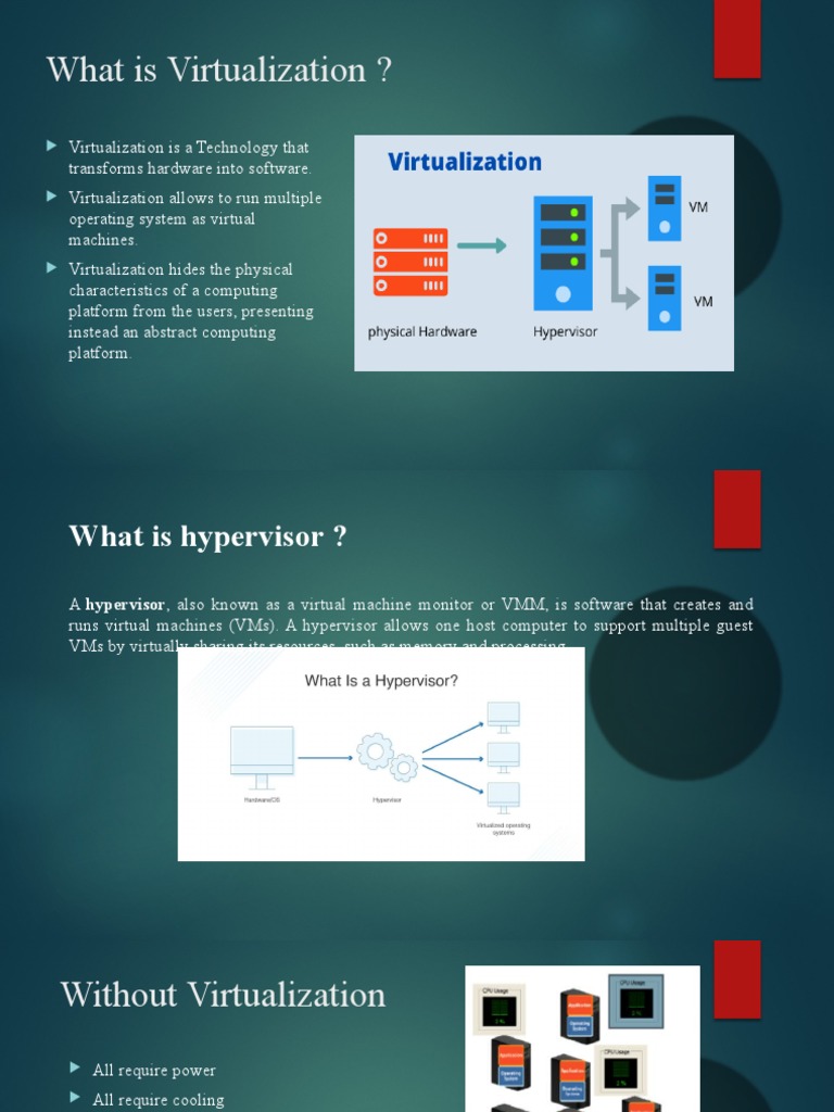 VMWare Virtualization and Hypervisor | PDF | Virtual Machine | Computing