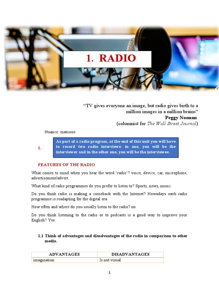 Radio | PDF | Advertising | Mass Media